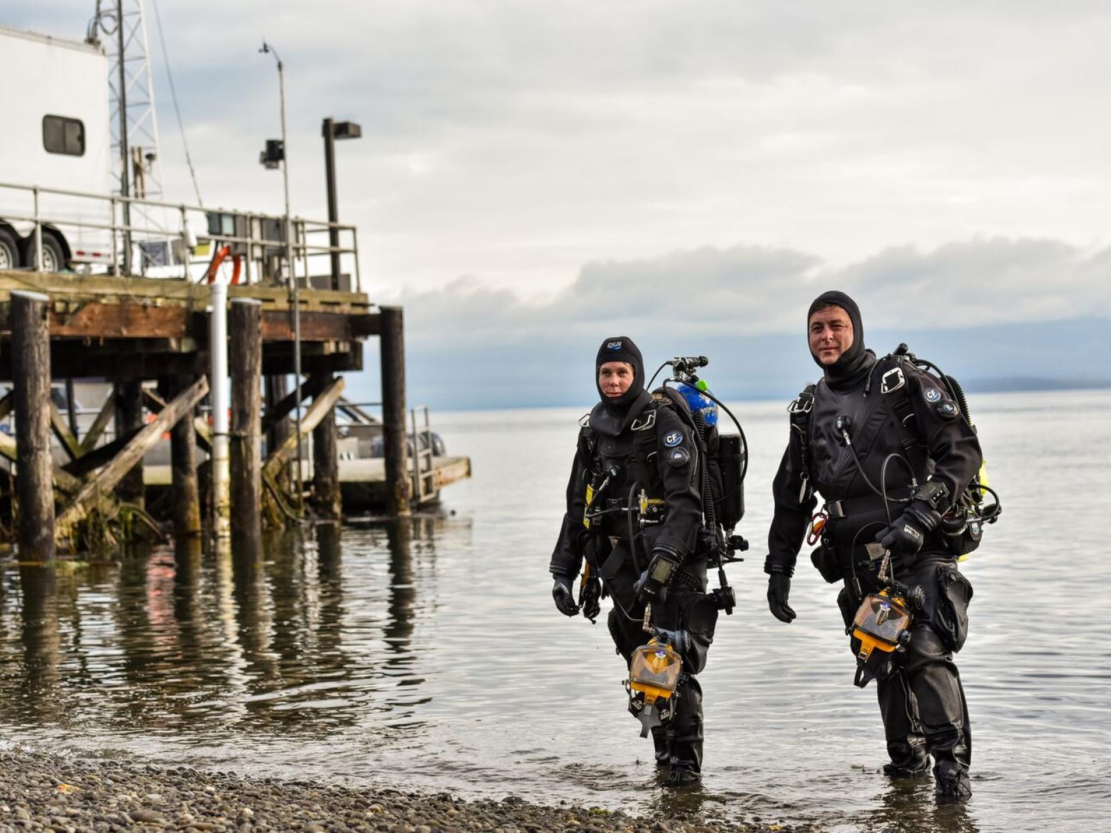 Scientific Diving at PNNL-Sequim | PNNL